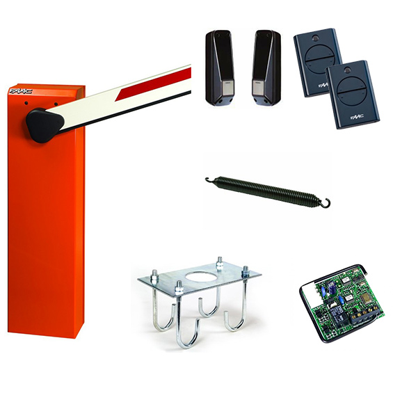 FAAC 615 KIT NEW P комплект гидравлического шлагбаума 615 BPR +аксессуары (арт. 615_kit_new_p ...